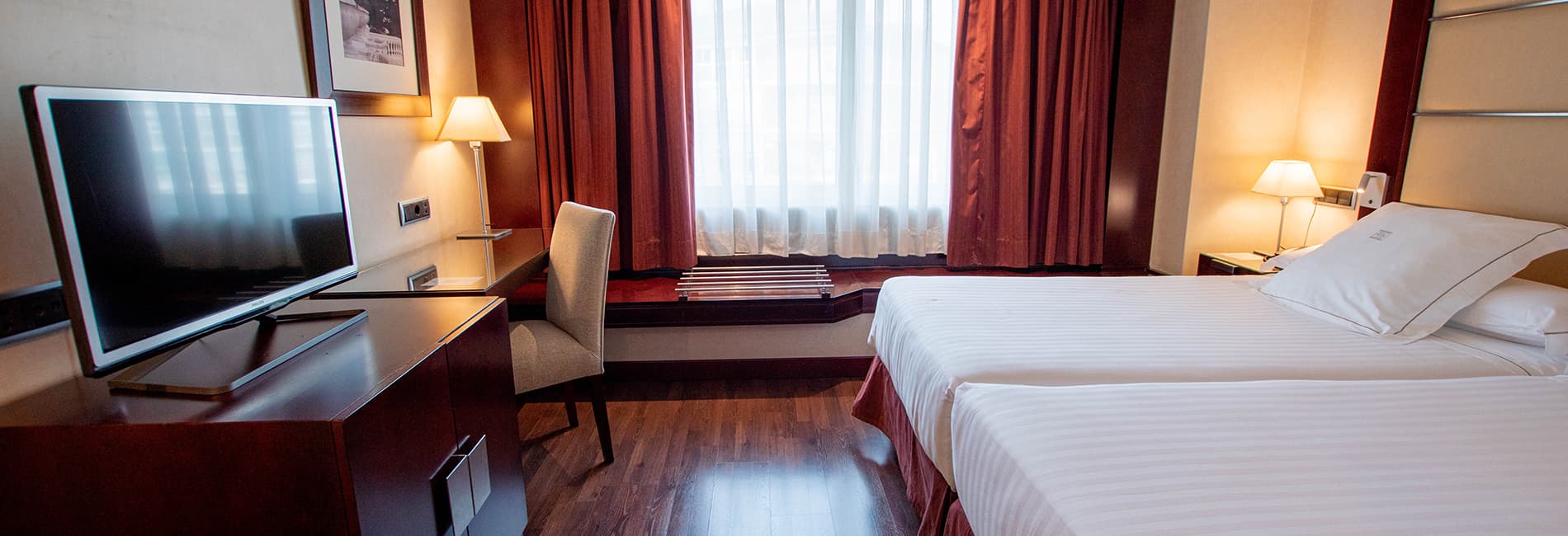 Habitaciones Granada | Hotel Andalucía Center Granada - Web oficial