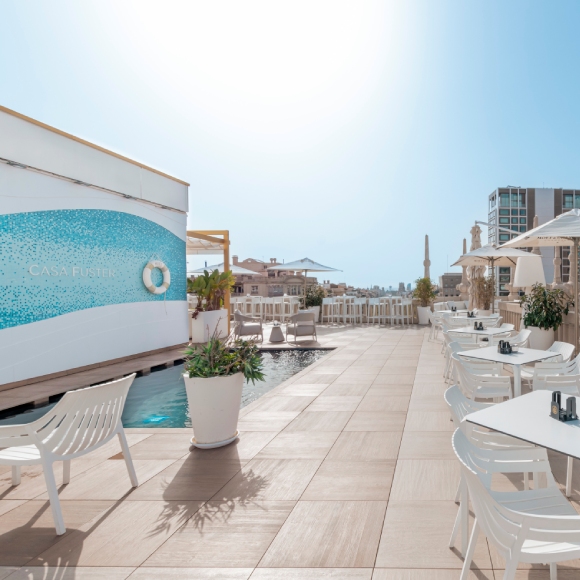 Terrasse Mirador Barcelone | Hôtel Casa Fuster