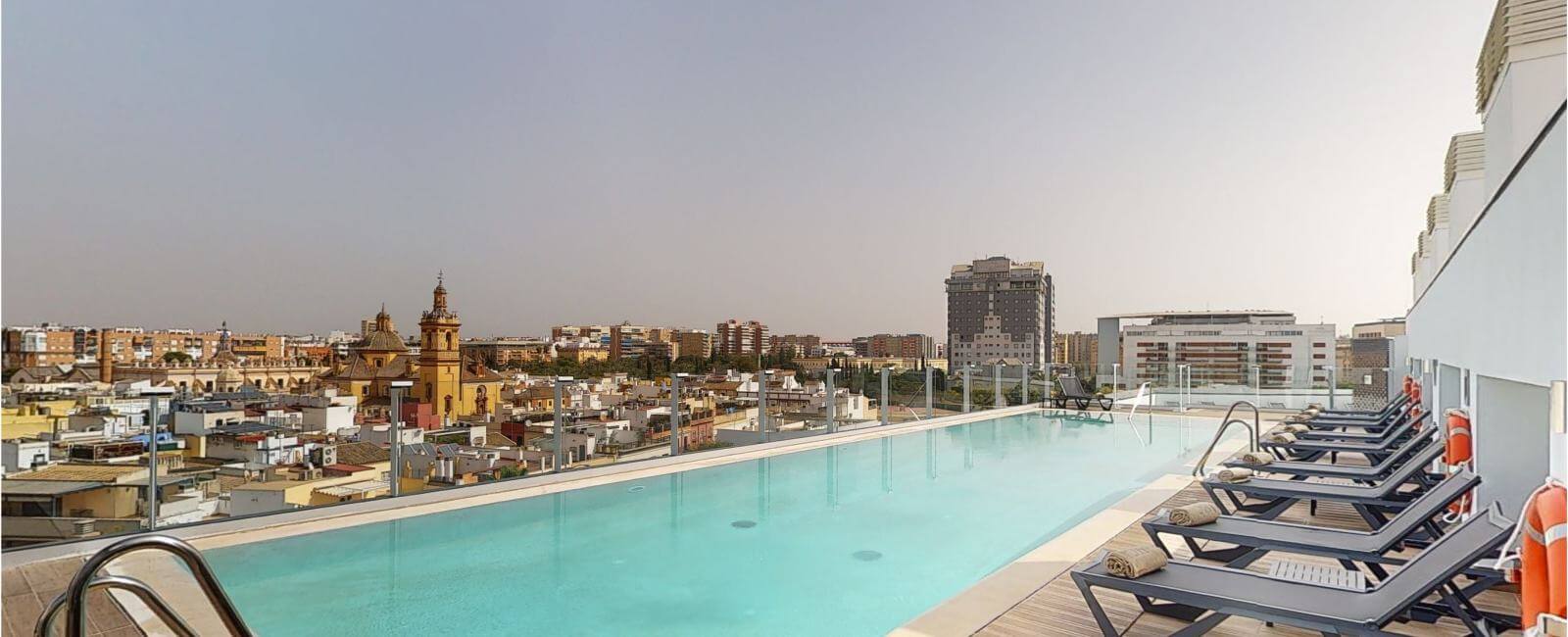 Terrasse | Hotel Giralda Center, Séville | Site officiel